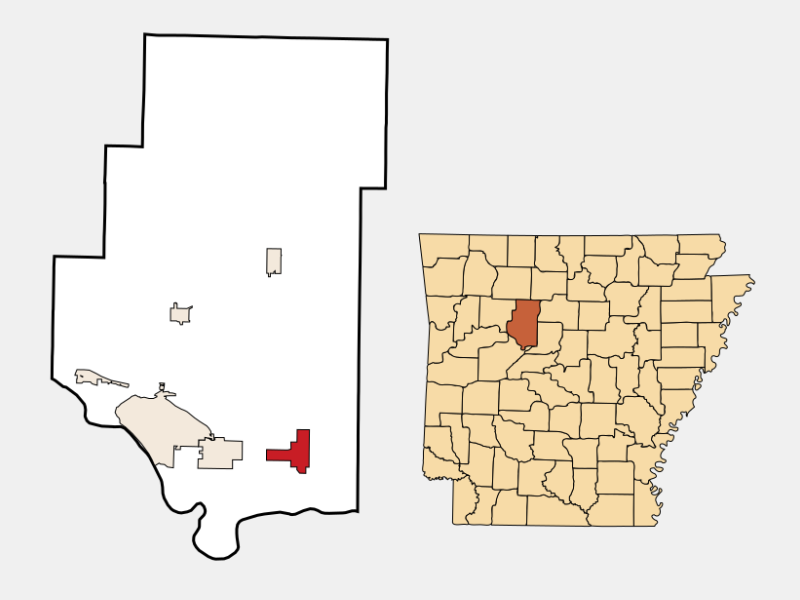 Atkins AR Geographic Facts Maps MapSof