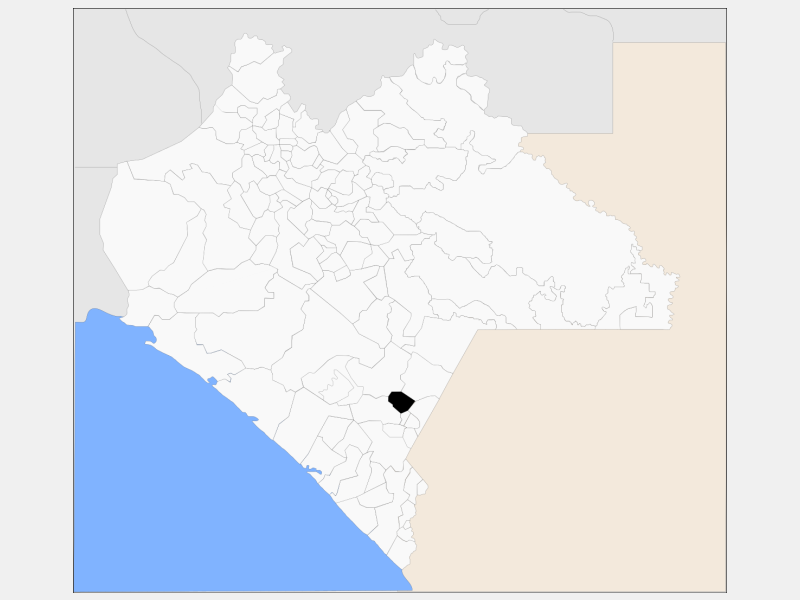 Bella Vista Locator Map - MapSof.net