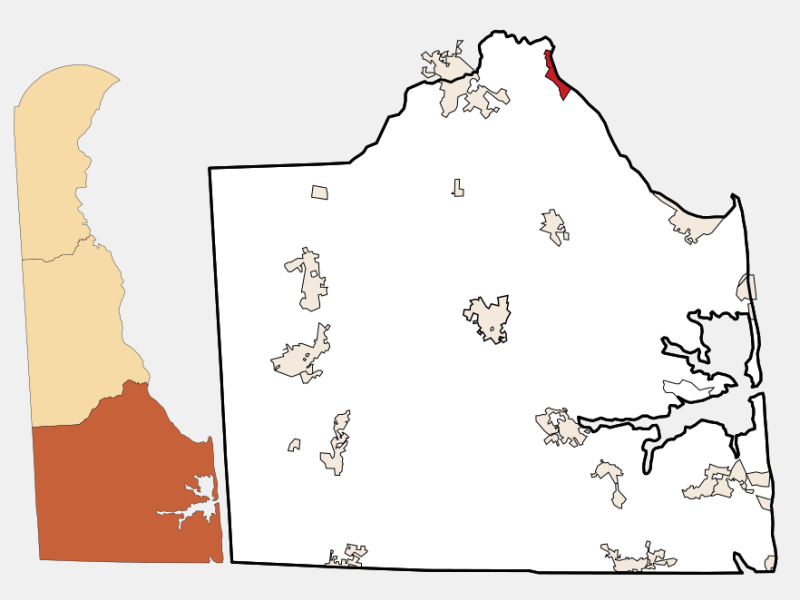Slaughter Beach DE Geographic Facts Maps MapSof Slaughter Beach DE Geographic Facts Maps MapSof