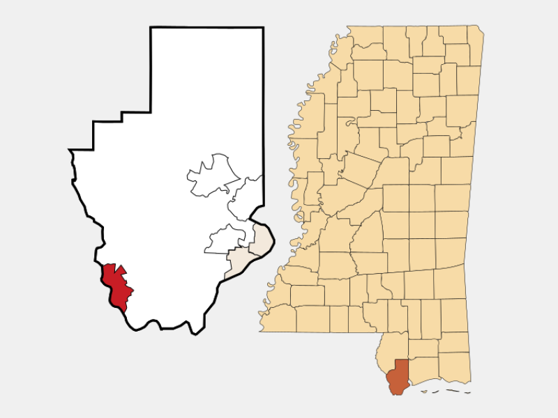 Pearlington MS Geographic Facts Maps MapSof Pearlington MS Geographic Facts Maps MapSof