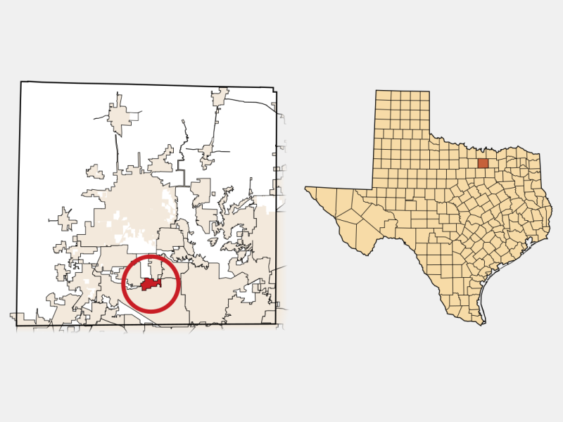 Double Oak TX Geographic Facts Maps MapSof
