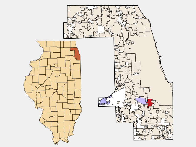 Blue Island IL Geographic Facts Maps Mapsof Net