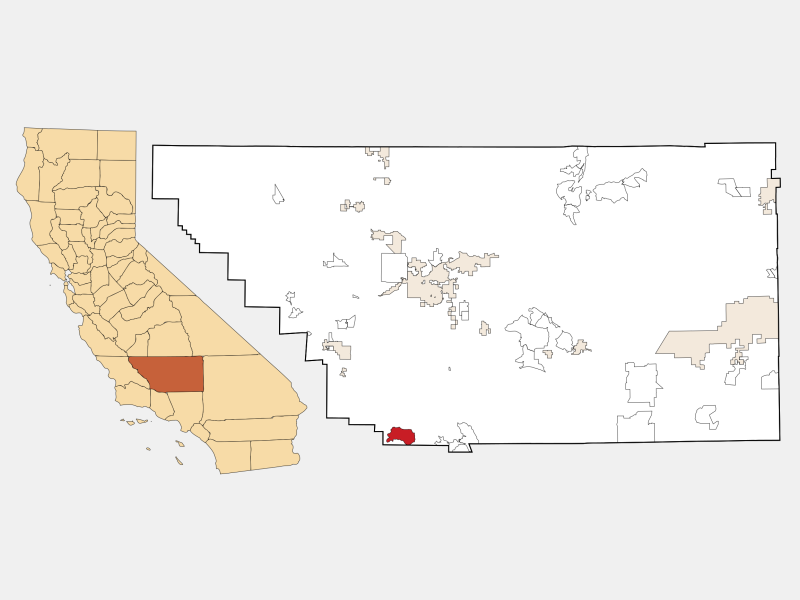Pine Mountain Club Locator Map - MapSof.net